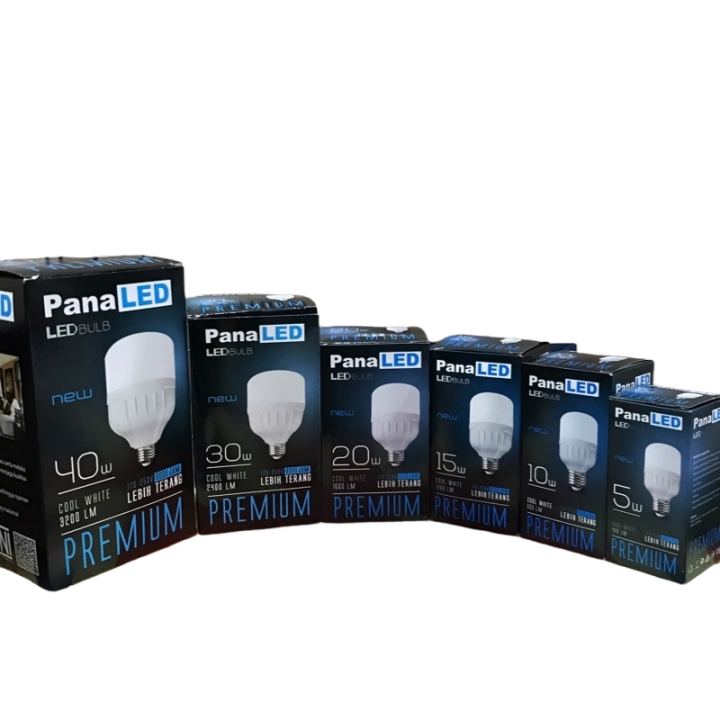 PANALED Premium Lampu Bohlam LED Bulb Murah 5 Watt / 10 Watt /15 Watt ...