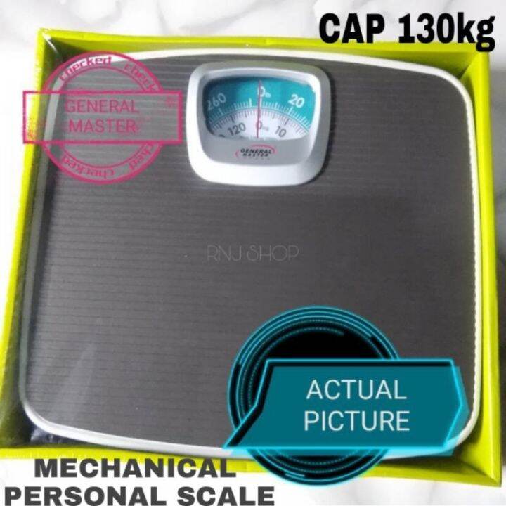 Personal Weighing Scale Human Mechanical Scale Timbangan GENERAL MASTER ...