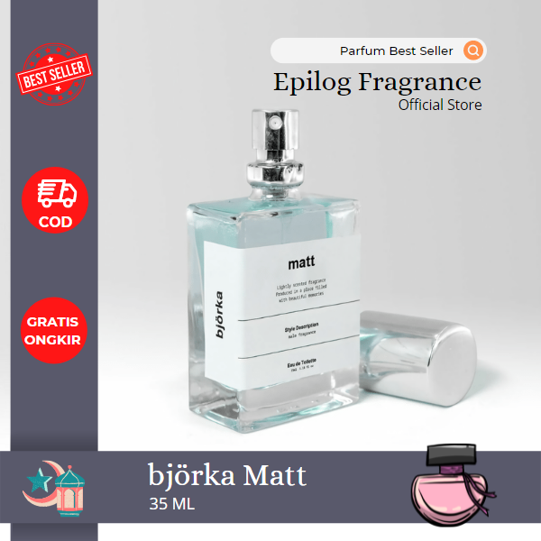 [BISA COD] BJORKA MATT Parfum/parfum pria tahan lama 24 jam terwangi ...