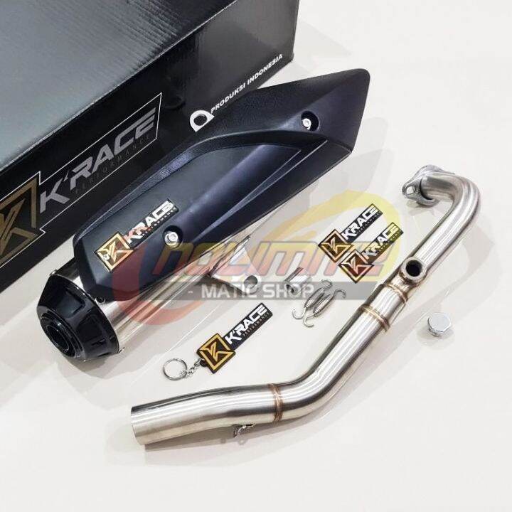 Knalpot KRace BORE UP Standar Racing Yamaha NMAX OLD | Lazada Indonesia