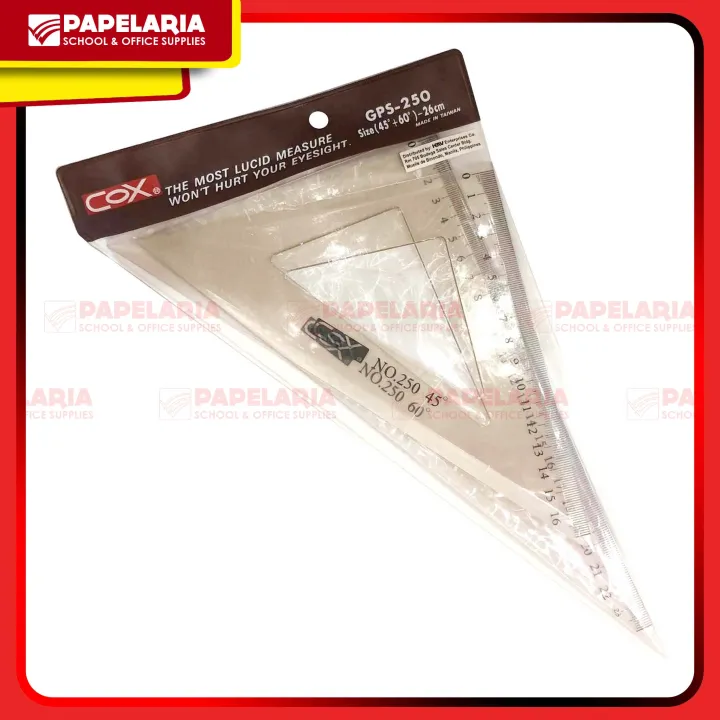 COX TRIANGLE RULER GPS-250 | Lazada PH