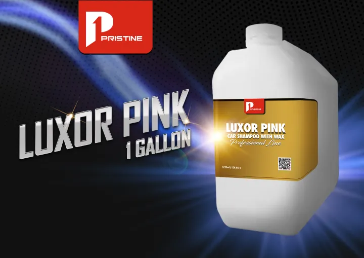 PRISTINE LUXOR PINK CAR SHAMPOO WITH WAX GALLON | Lazada PH