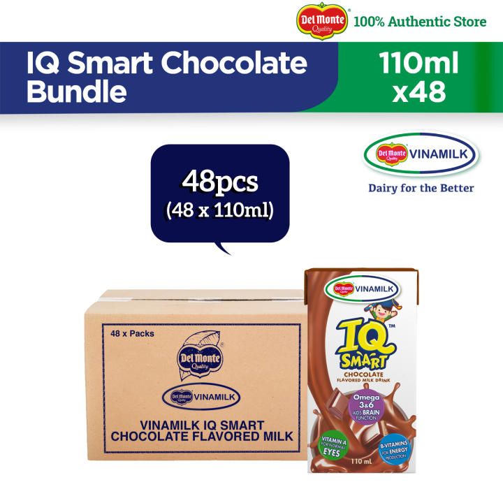 DEL MONTE VINAMILK IQ Smart™ Chocolate Flavored Milk Drink with OMEGA 3 ...