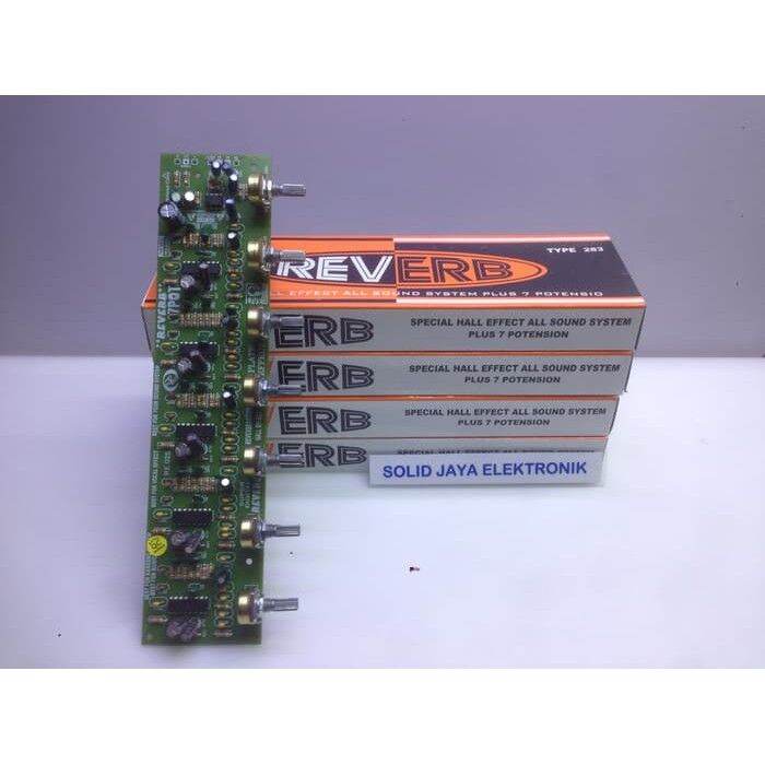 KIT REVERB 7 POTENSIO SPECIAL HALL EFFECT ALL SOUND SYSTEM TONE CONTROL ...