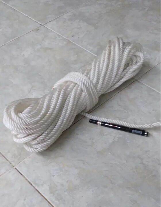 tampar nilon tebal 8 mm panjang 23 Meter / tali tampar nylon / tali ...