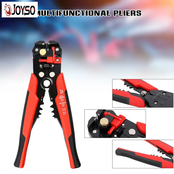 Wire Stripper Multi-function Wire Stripping Plier Crimper Plier Electrician Tool Wire Cutters ...