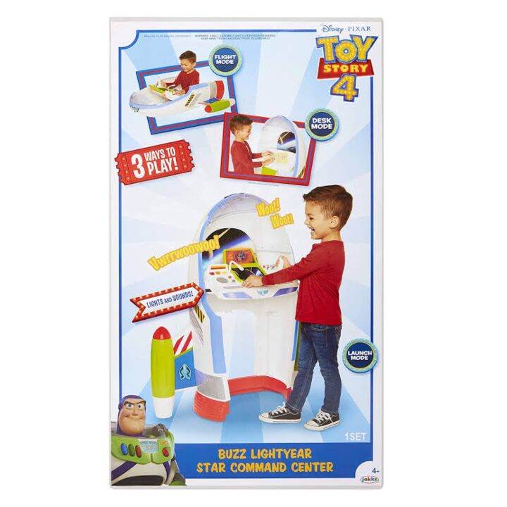 พร้อมส่ง Toy Story 4 Disney Buzz Lightyear Star Command Center 3way ...
