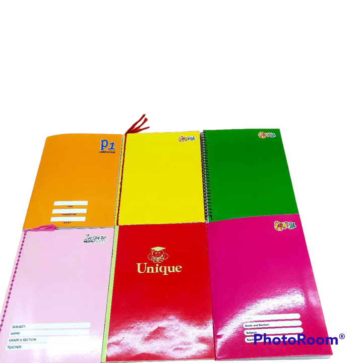 All Level notebook 80L (10books/1ream) assorted brand - random design ...