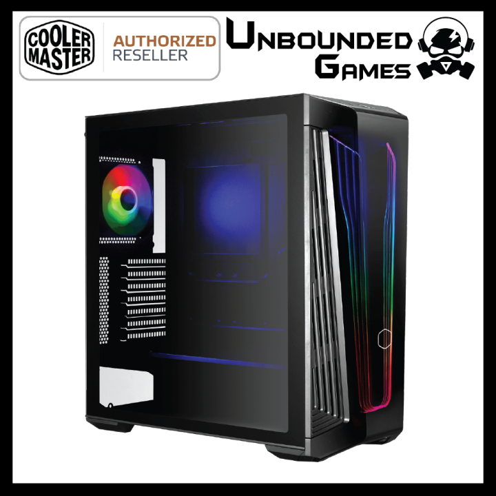 Cooler Master MasterBox 540 ARGB ATX Gaming Mid-Tower ARGB Ether Front ...