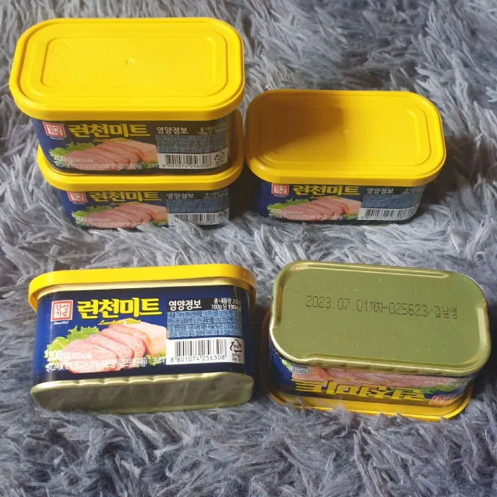 Korean Luncheon Meat, (1 Can) of Authentic and Original HANSUNG ...