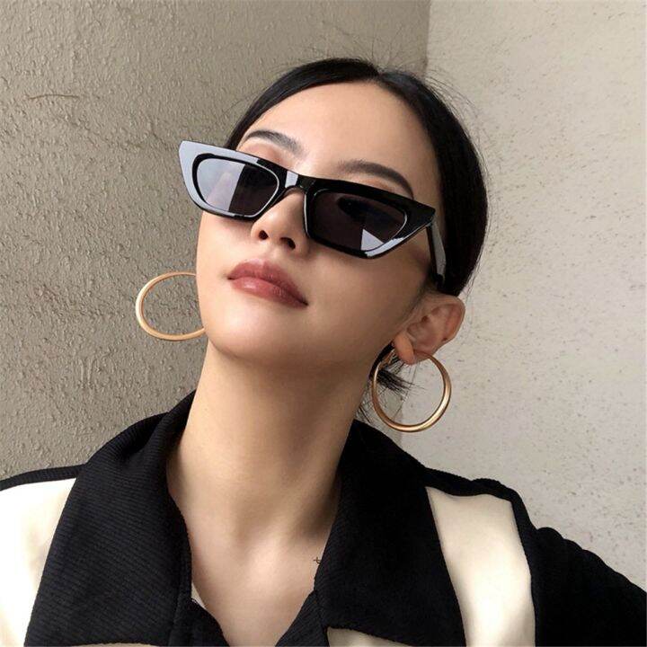 ( Xijing - Cod ) แว่นตากันแดดแฟชั่นสําหรับ Uni ทรง Cat Eye | Lazada.co.th