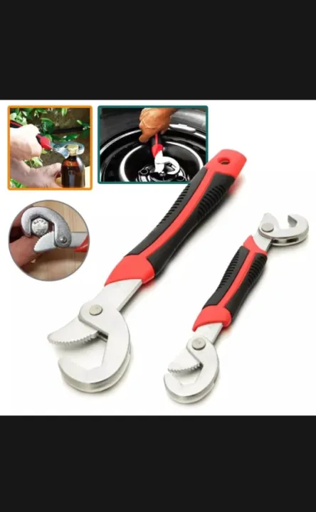 Snap & Grip Adjustable Universal Wrench Set 100% High Quality | Lazada PH