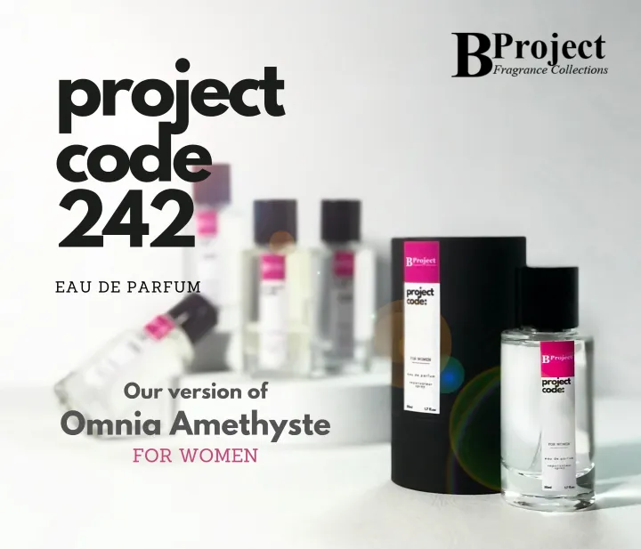 Project Code 242 Eau de Parfum for Women 50ml B Project Fragrance ...