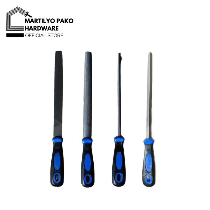 DANMI Steel File or Kikil 8" or 200mm Round File, Flat File, Triangular ...