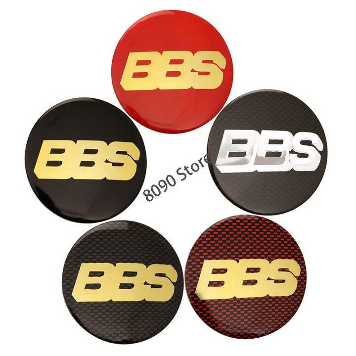 Hot New 4pcs 56mm BBS Logo Car Wheel Center Hub Cap Sticker Auto Wheel ...