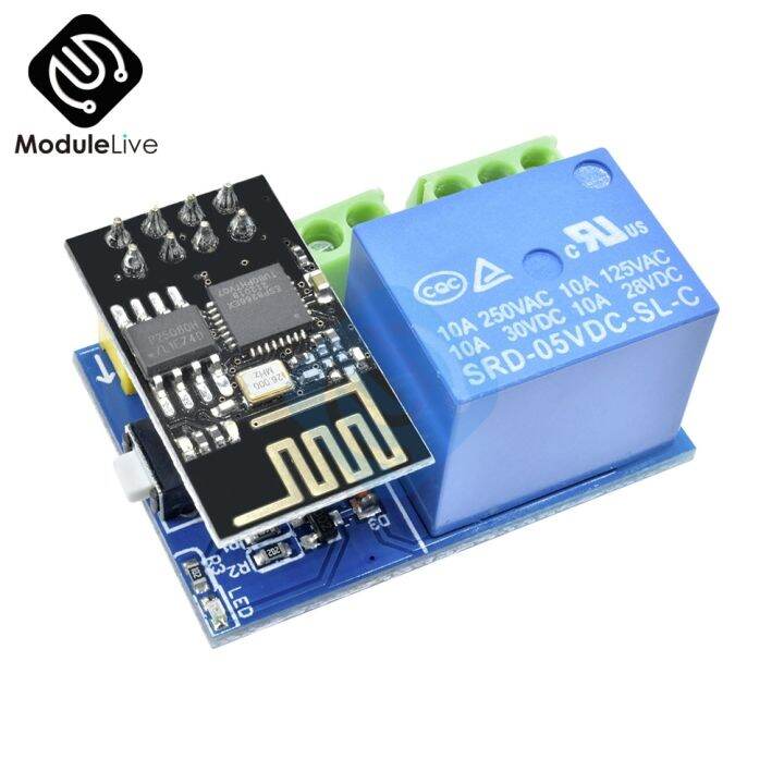 5v Esp8266 Esp-01 Wifi Relay Module App Remote Control Iot Relay Switch ...