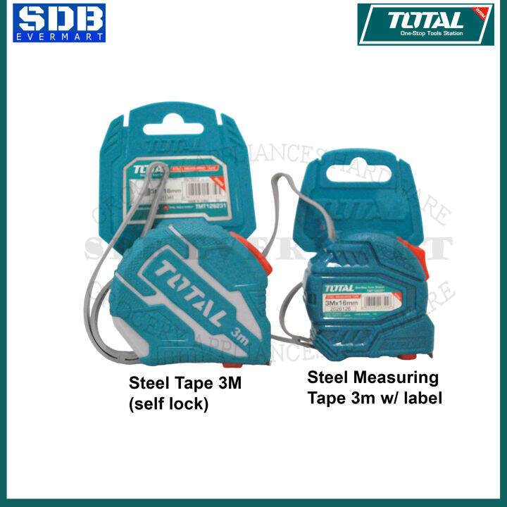 Total-Steel Tape Self Lock & With Label-[TMT126231 TMT126331]-1pc ...