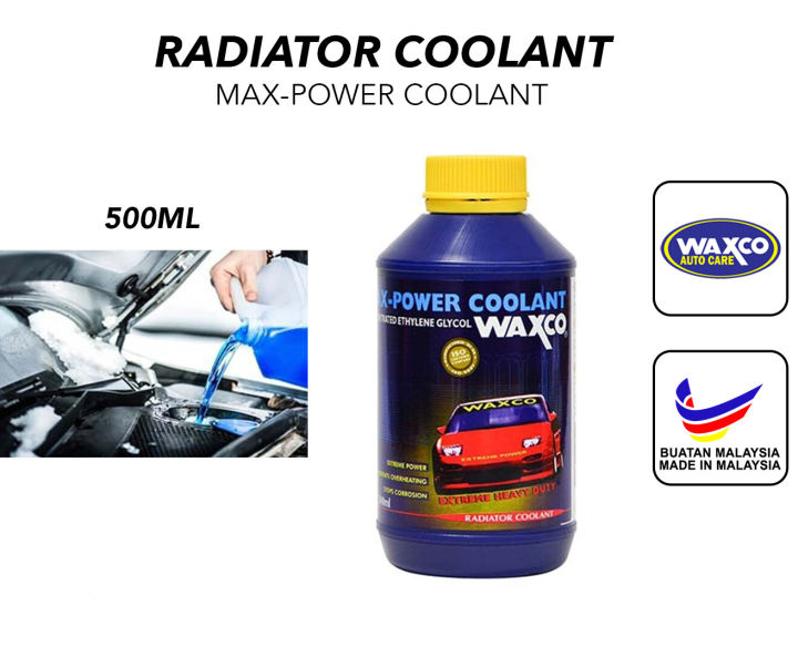 Waxco Max-Power Radiator Coolant 500ml car care car auto detailing ...