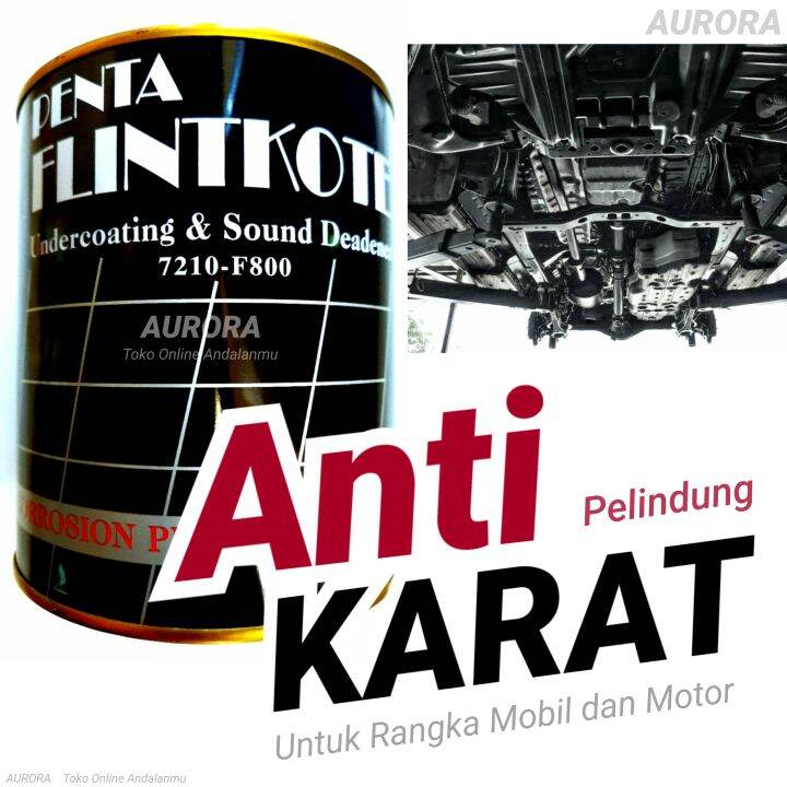 Flinkot Anti Karat Penta Flinkote Undercoating 1Kilo Untuk Melindungi ...