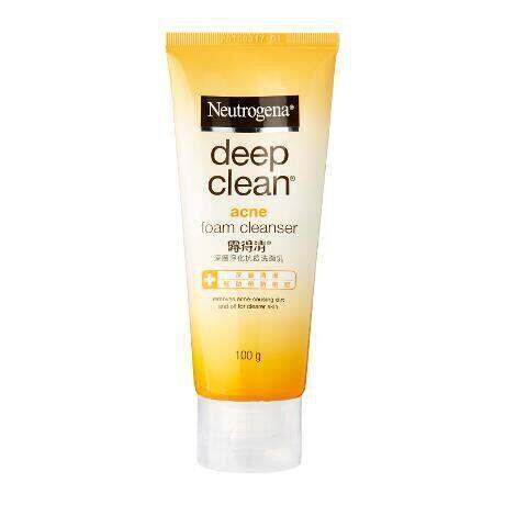 Neutrogena Deep Clean Acne Foam Cleanser 100g | Lazada