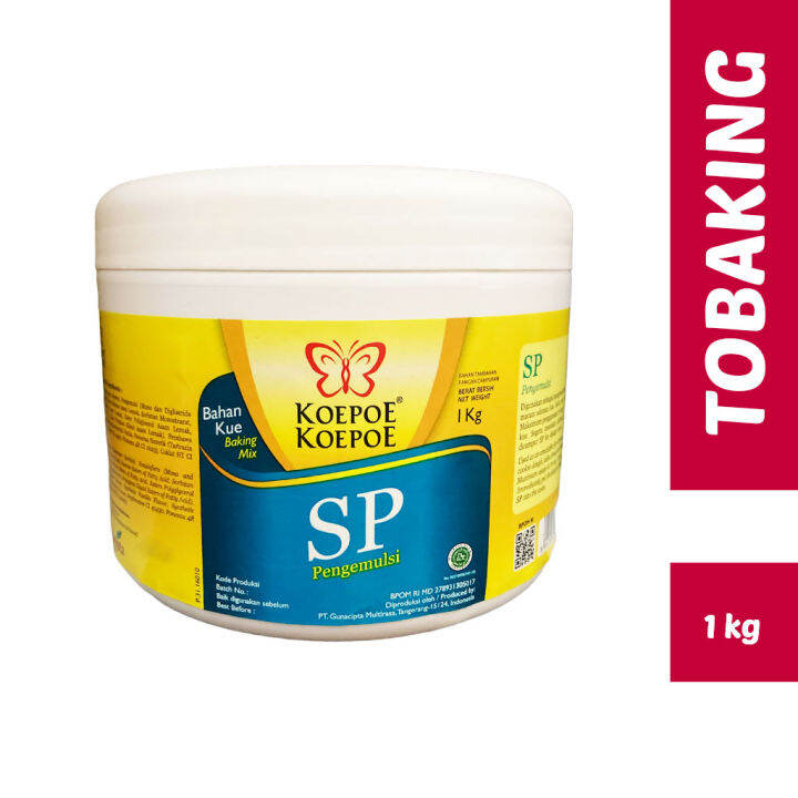 SP KOEPOE 1 kg Kupu Cake Emulsifier Baking Mix Pengemulsi | Lazada ...