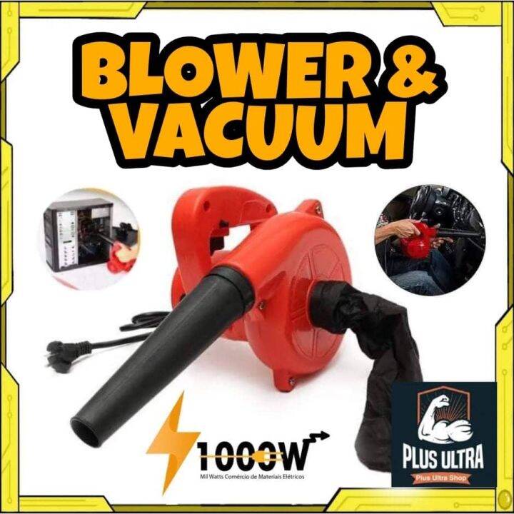 dueju935427 1000W 220V Electric Air Blower Vacuum Cleaner Blowing Dust ...