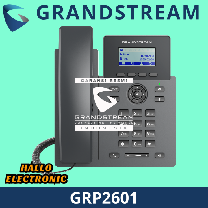 Grandstream IP Phone GRP2601 - Produk USA, Harga China | Lazada Indonesia
