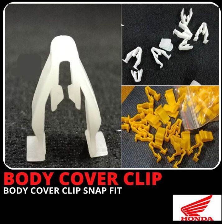 HONDA FUTURE 125 / RS150 BODY COVER CLIP SNAP FIT CLIP RS150 BODY CLIP ...