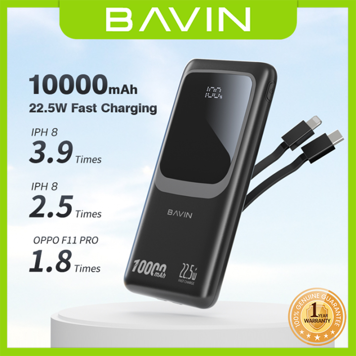 BAVIN PC1029 PC1030 22.5W Super Fast Charging 10000mAh 20000mAh ...