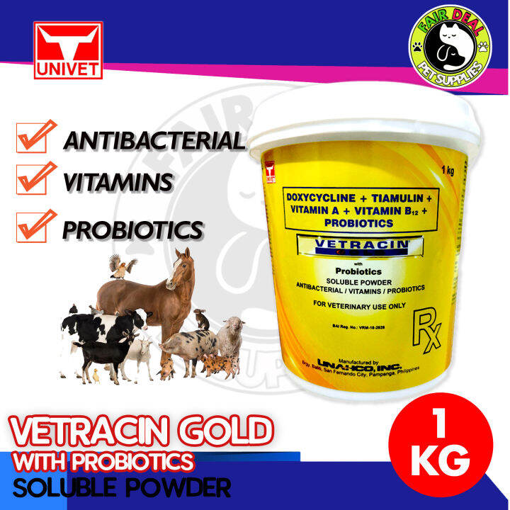 VETRACIN GOLD Probiotics Soluble Powder (1 kg) | Lazada PH