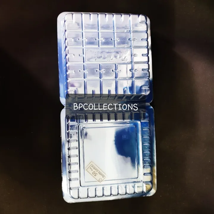 1 PAK 50pcs Mika 1A Box Gx1a Gx 1A Gosyen mika Kotak plastik bening ...