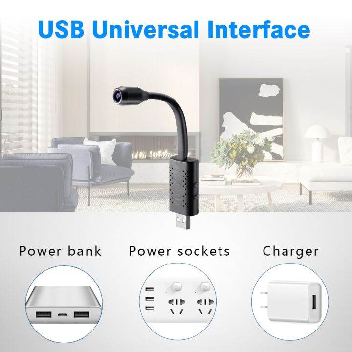 WIFI USB Camera HD 1080 Portable Smart Surveillance Outside Wireless ...