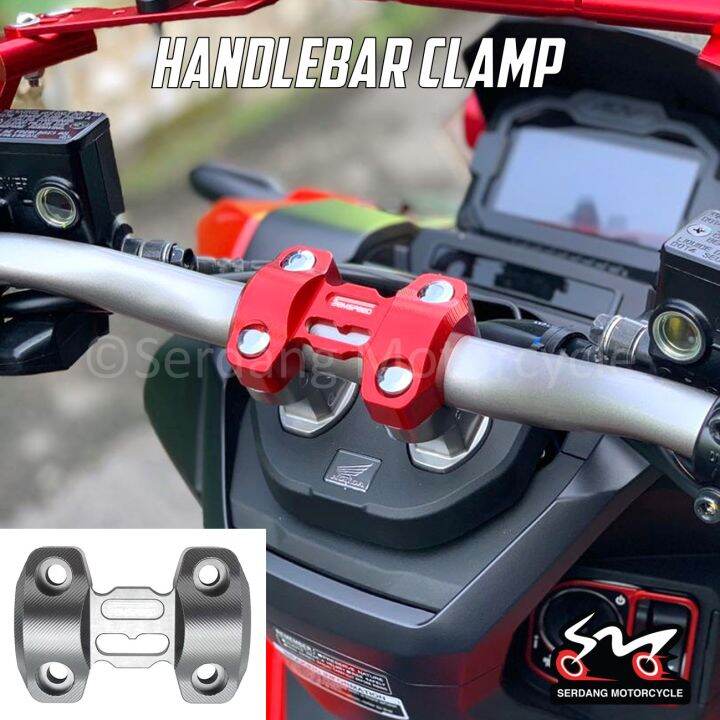 Honda ADV 150 Accessories Handlebar Mount Clamp Handle Bar Aksesori ADV150 | Lazada