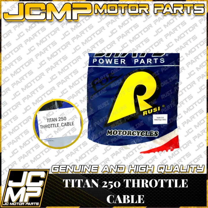RUSI MOJO/GREMLIN 110/ DL150/ KORAK10 / Titan250 Throttle Cable | Lazada PH