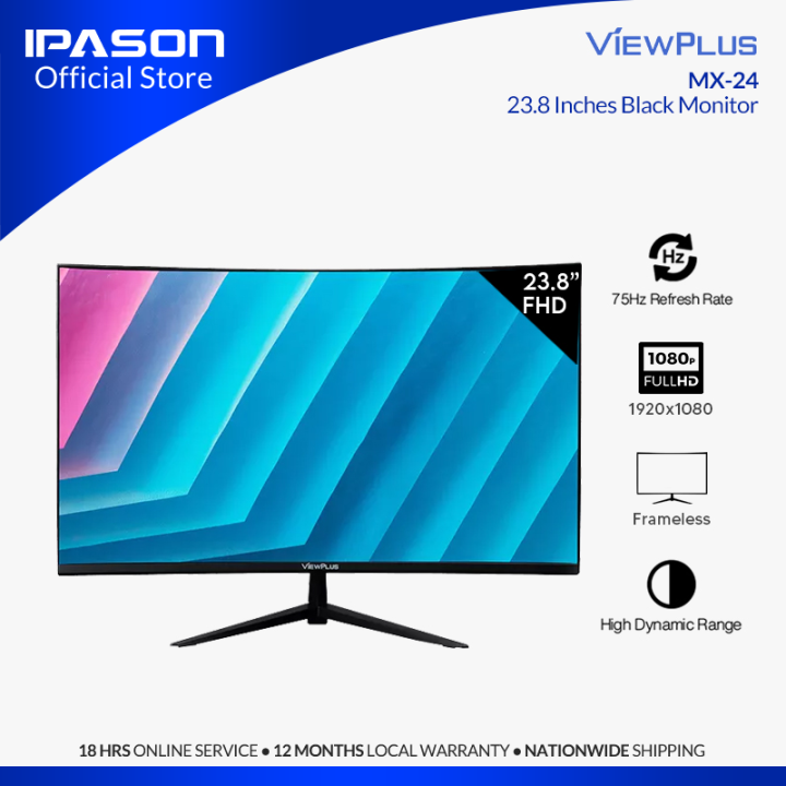 Viewplus MX-24 23'8 75hz 1920*1080 IPS Framless | Lazada PH