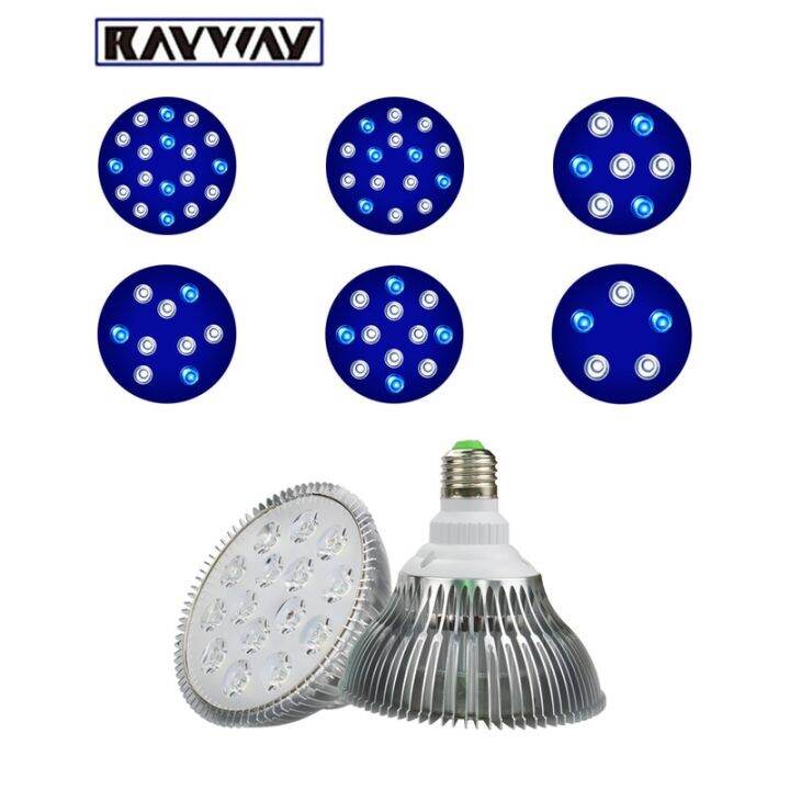 Rayway สำหรับแบตเตอรี่ E27 Led ไฟตู้ปลาพืช Par38หลอดไฟ Rampe โคมไฟ Led ...