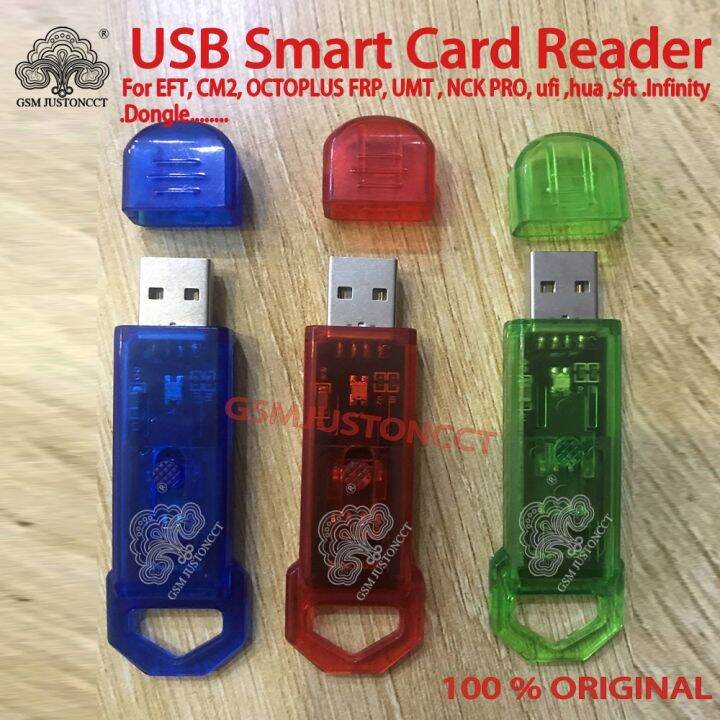 Original High Speed USB Smart Card Reader For EFT, CM2, OCTOPLUS FRP ...