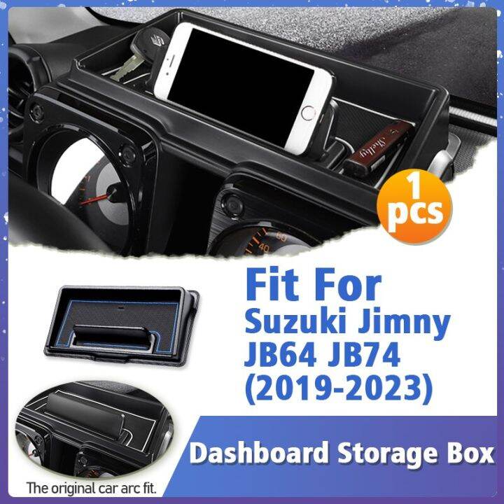 Car Interior Dashboard Storage Box + Car Door Storage Box Interior Handle For Suzuki Jimmy JB64 ...