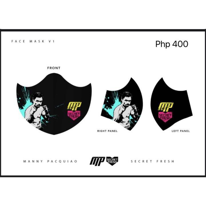 Secretfresh X Manny Pacquiao Mp Face Mask | Lazada PH