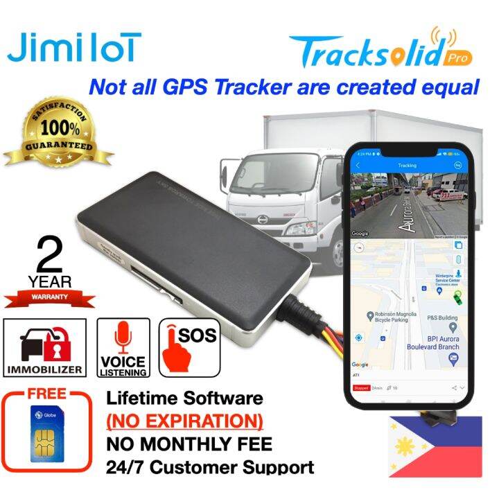 Jimi IoT GT06N GPS Tracking Device Tracker (COMMERCIAL USE) with ENGINE CUT and VOICE Monitoring ...