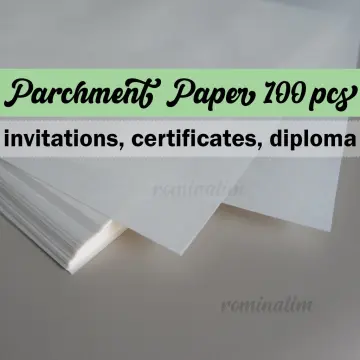 Thick Parchment Paper