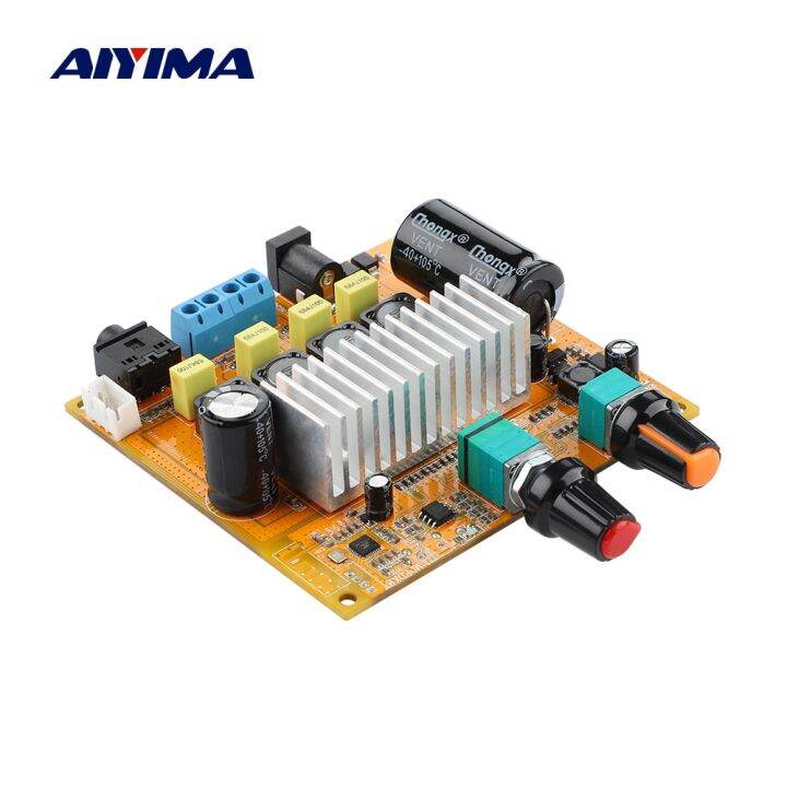 AIYIMA TPA3116บลูทูธ5.0เครื่องขยายเสียงบอร์ด50Wx2สเตอริโอเครื่องขยายเสียงลำโพงขยายเสียง DC12-24V ...