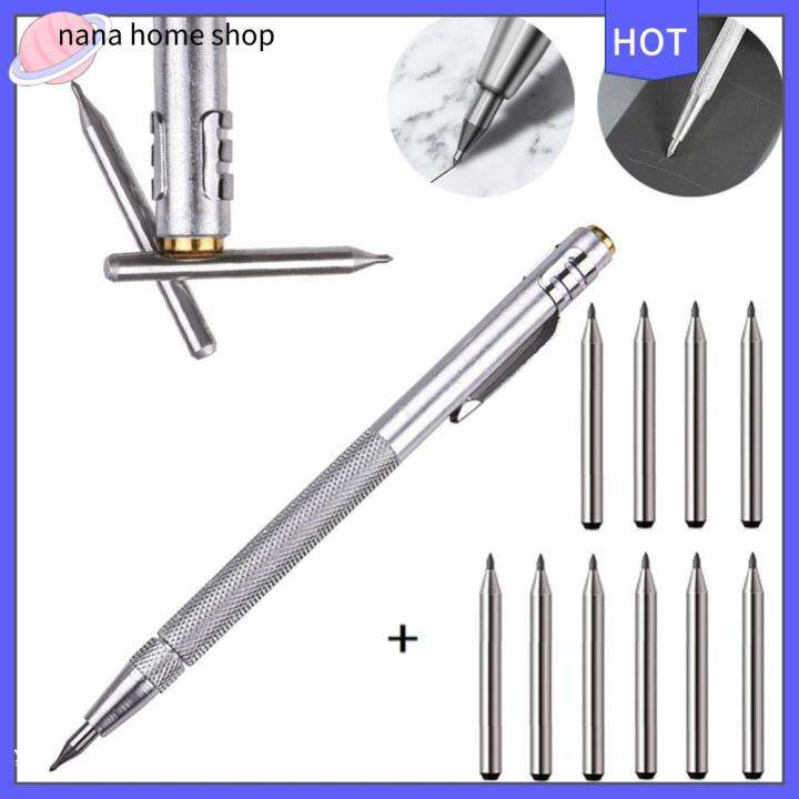 LUAN300603 Tungsten Carbide Tip Diamond Scriber Pen ic For Metal Wood ...