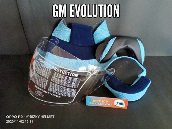 BUSA HELM GM EVOLUTION + KACA HELM GM EVOLUTION | Lazada Indonesia