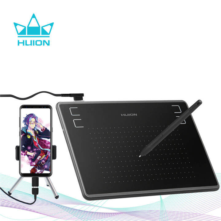 HUION H430P Ultrathin Graphics Drawing Tablet Battery-Free Digital Pen ...
