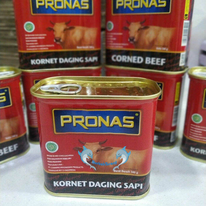 Corned Beef Pronas 340 Gr / makanan Kaleng Corned / Korned | Lazada ...