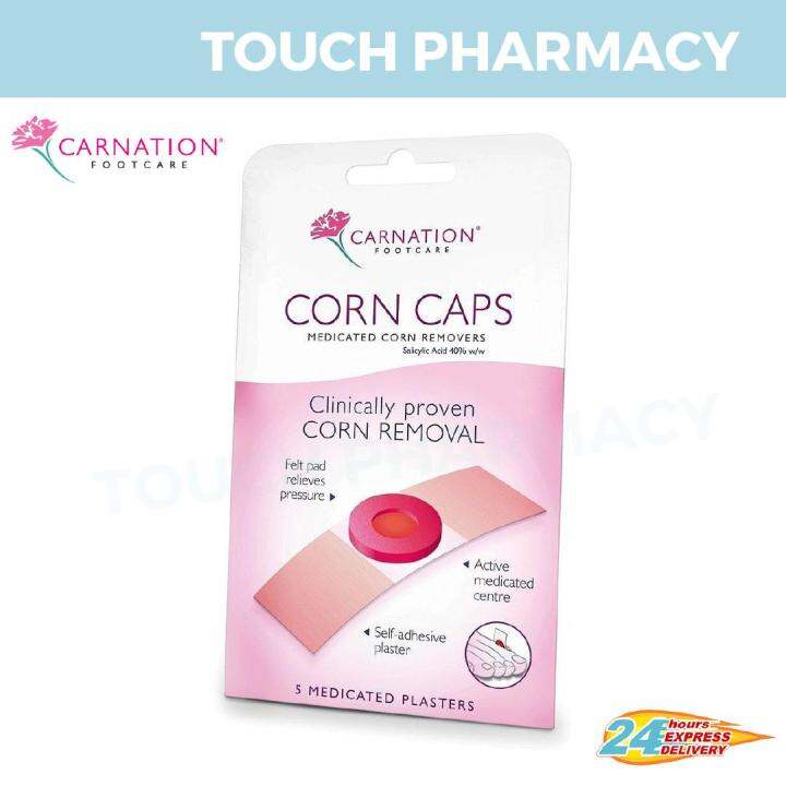 CARNATION Corn Caps Medicated Plasters 5's/PACK | Lazada