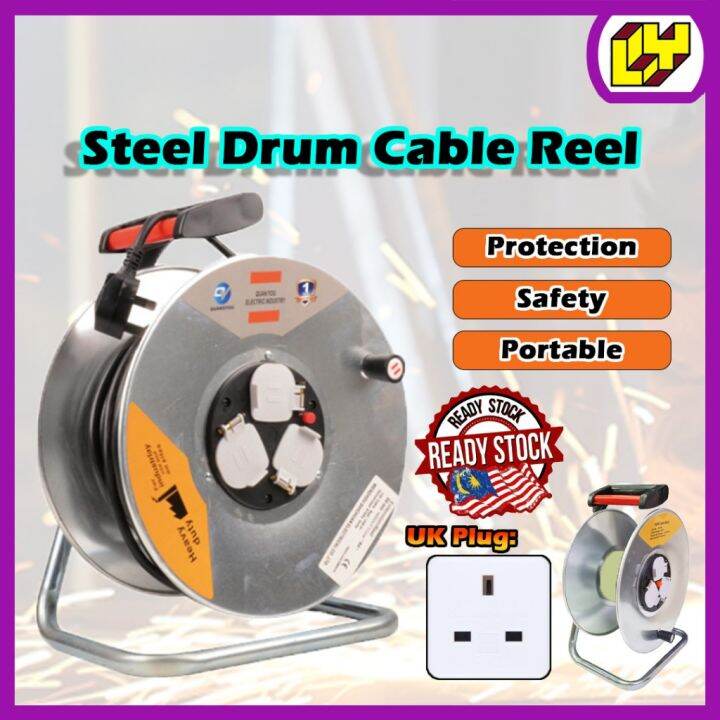Heavy Duty Extension Cable Reel Big Cable Reel Drum Extension with ...