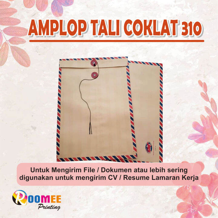 AMPLOP COKLAT BERTALI MURAH UKURAN F4 / MAP COKLAT TALI | Lazada Indonesia