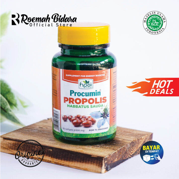 Procumin Propolis HPAI Bukan Habatussauda | Lazada Indonesia